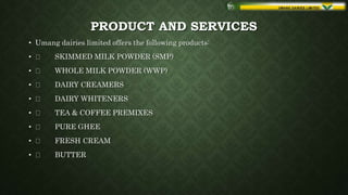Umang Dairies ppt | PPTX