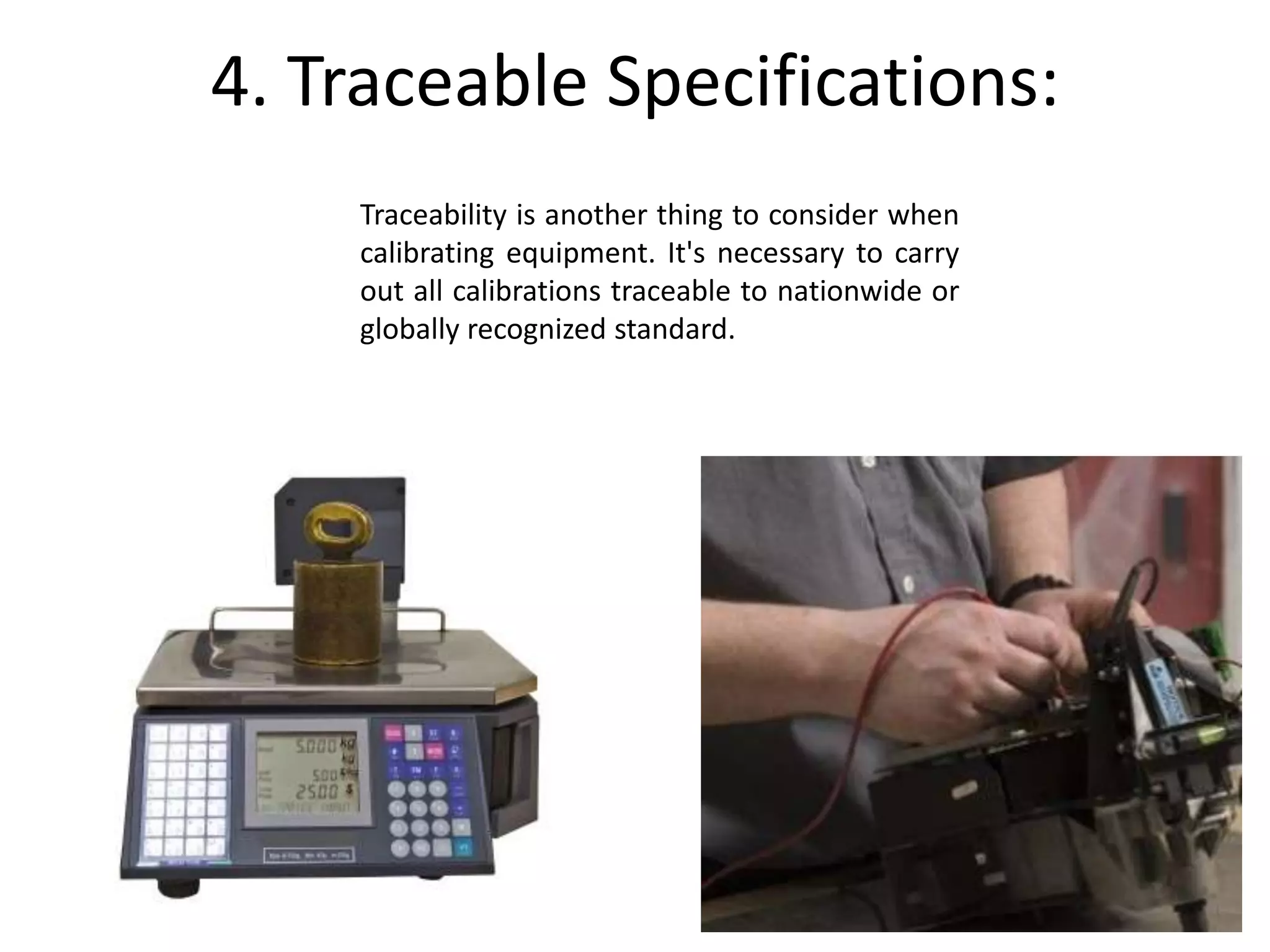 Rules of Equipment Calibration | PPSX