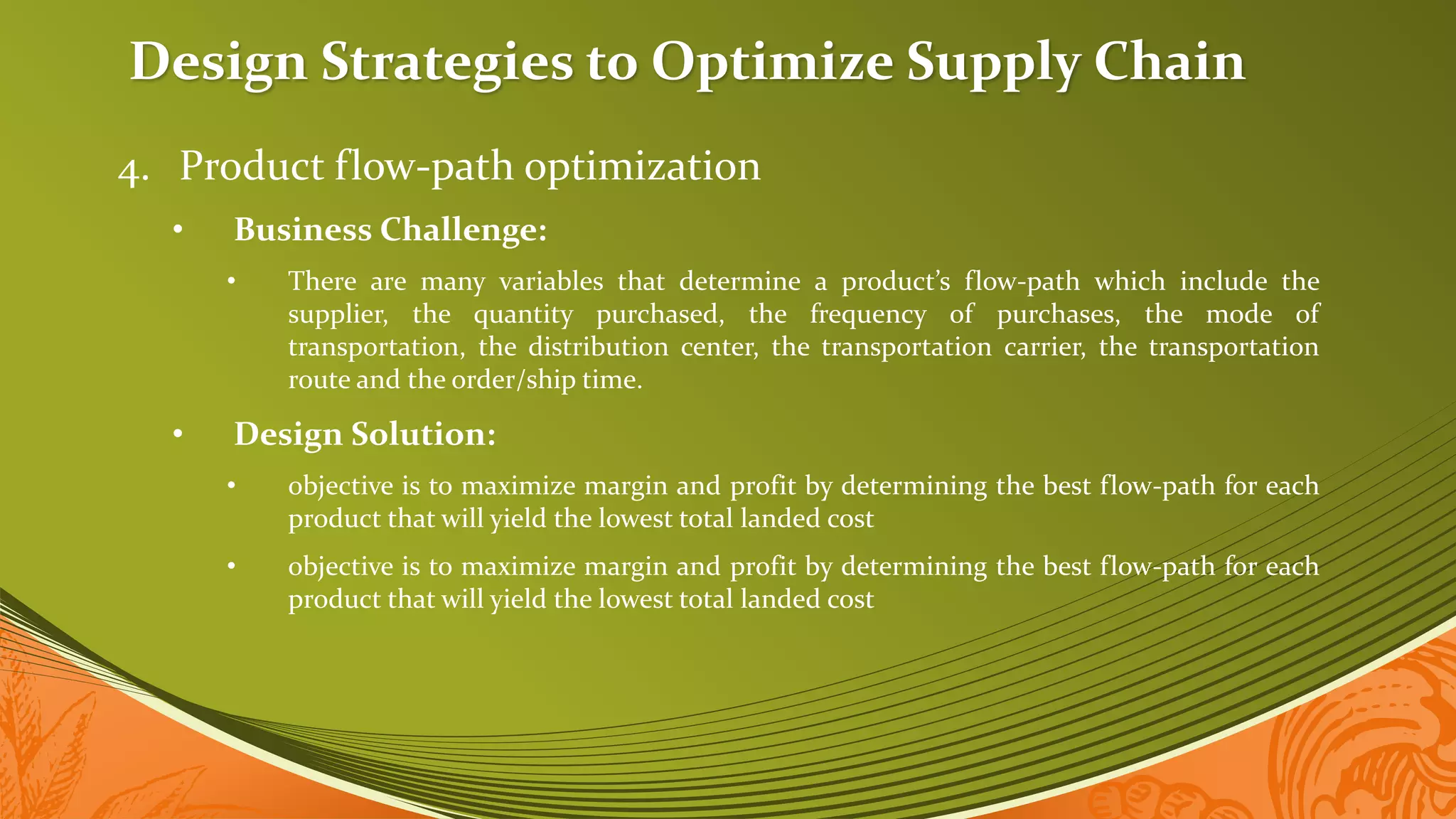 Retail Supply Chain Optimization | PPTX
