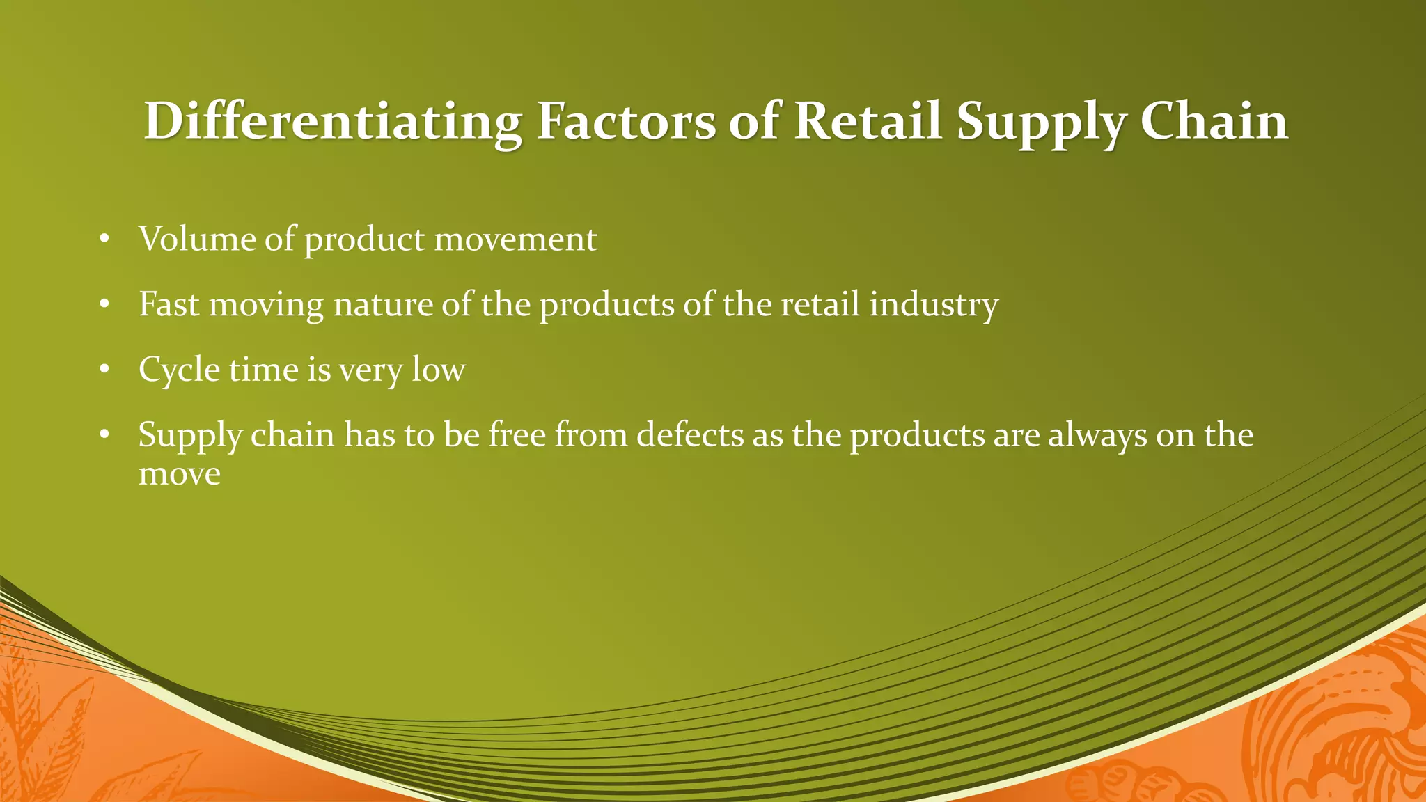 Retail Supply Chain Optimization | PPTX | Retail Industry | Industries
