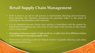 Retail Supply Chain Optimization | PPTX
