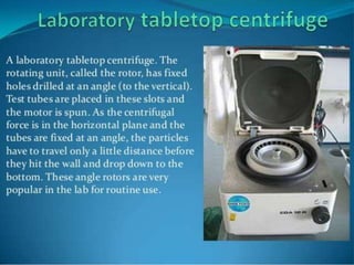 CENTRIFUGATION | PPT