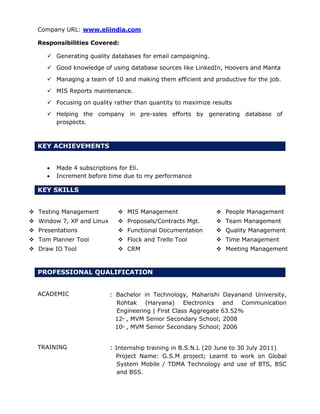 Gaurav resume | PDF