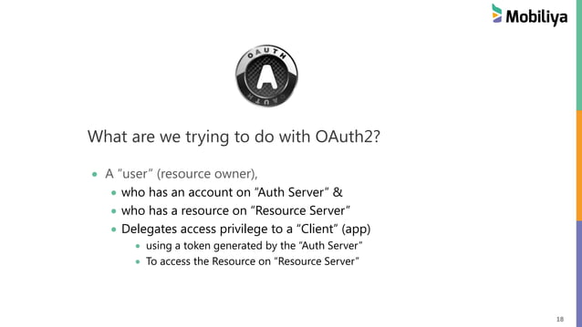 Stateless Auth Using Oauth2 And Jwt Ppt