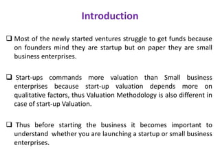 Startup Valuation & Funding | PDF
