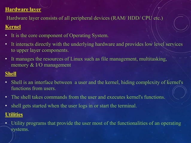 system management -shell programming by gaurav raikar | PPT