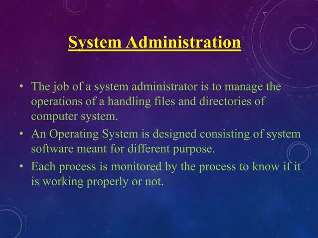 system management -shell programming by gaurav raikar | PPT