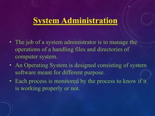 system management -shell programming by Gaurav raikar | PPTX