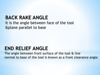 tool geometry by gaurav verma | PPTX
