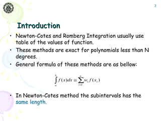 Gaussian Integration | PPT
