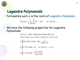 Gaussian Integration | PPT