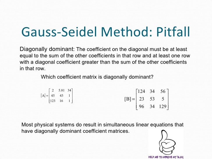 Gauss sediel