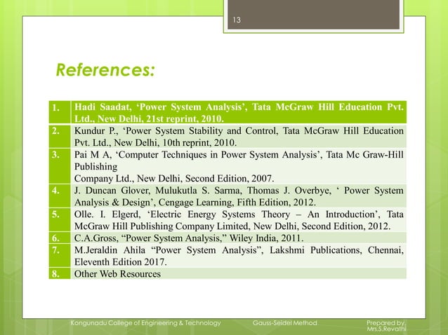 Gauss seidel method | PDF