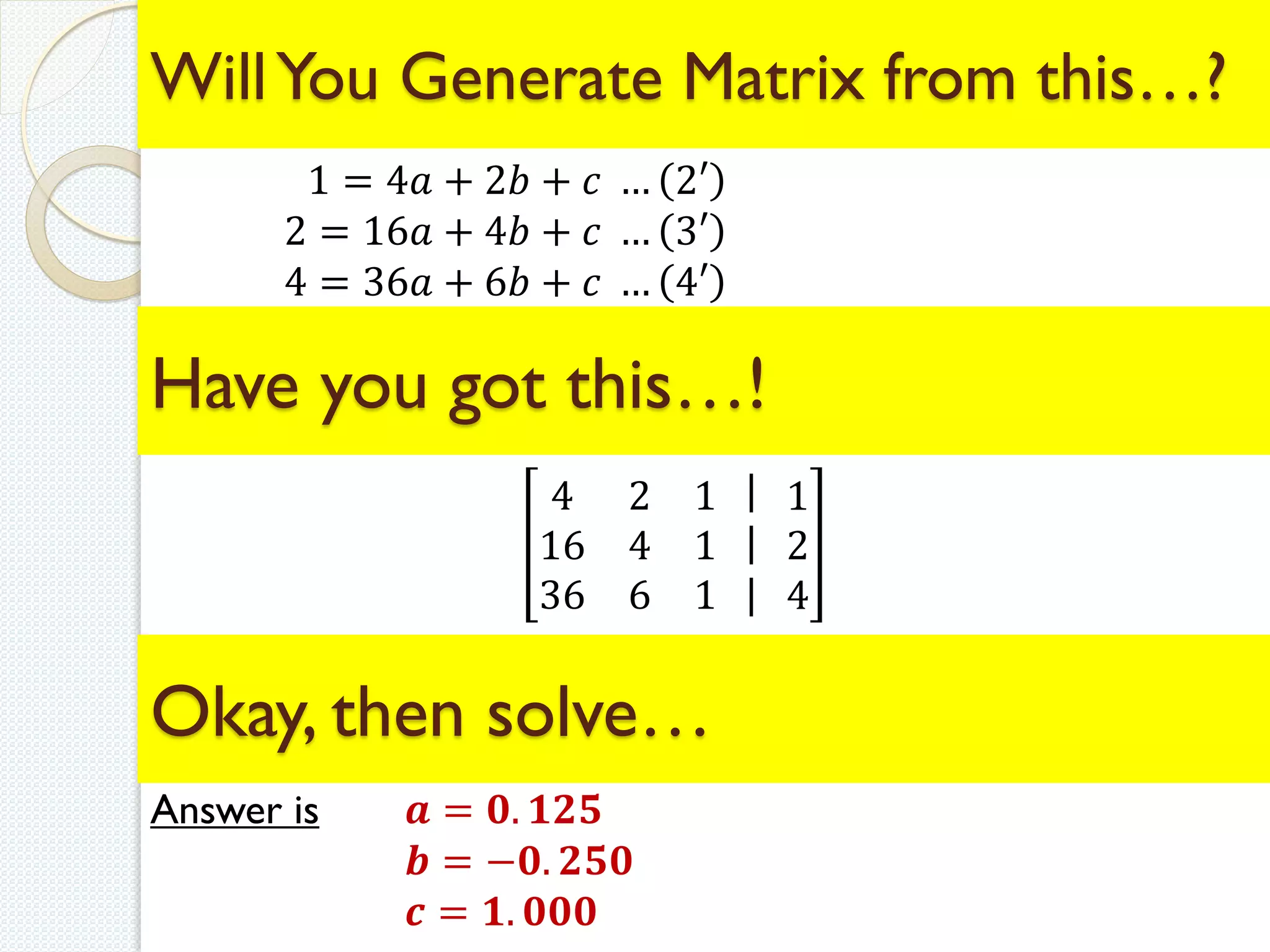 Gauss elimination & Gauss Jordan method | PDF | Physics | Science