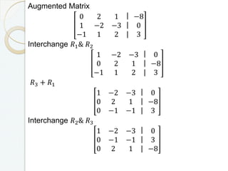 Gauss elimination & Gauss Jordan method | PDF