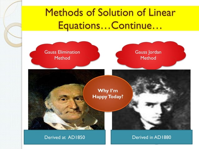 Gauss elimination & Gauss Jordan method | PDF | Physics | Science