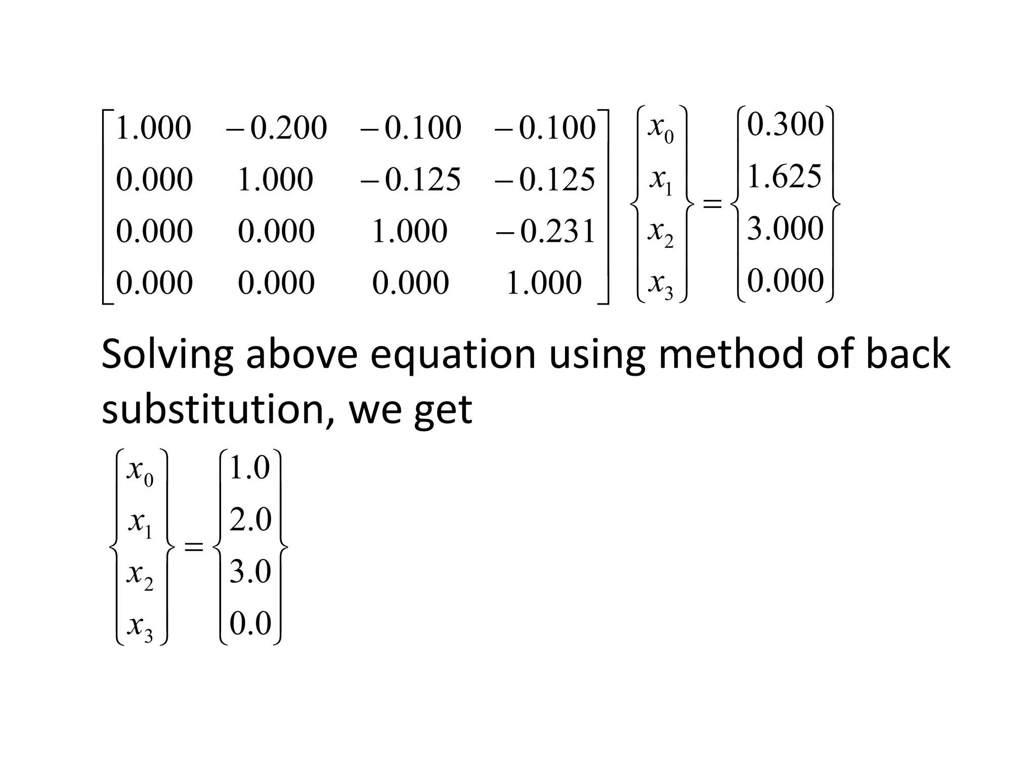 Gauss Elimination Method Pptx