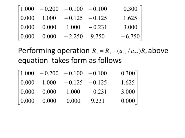 Gauss Elimination Method.pptx | Physics | Science