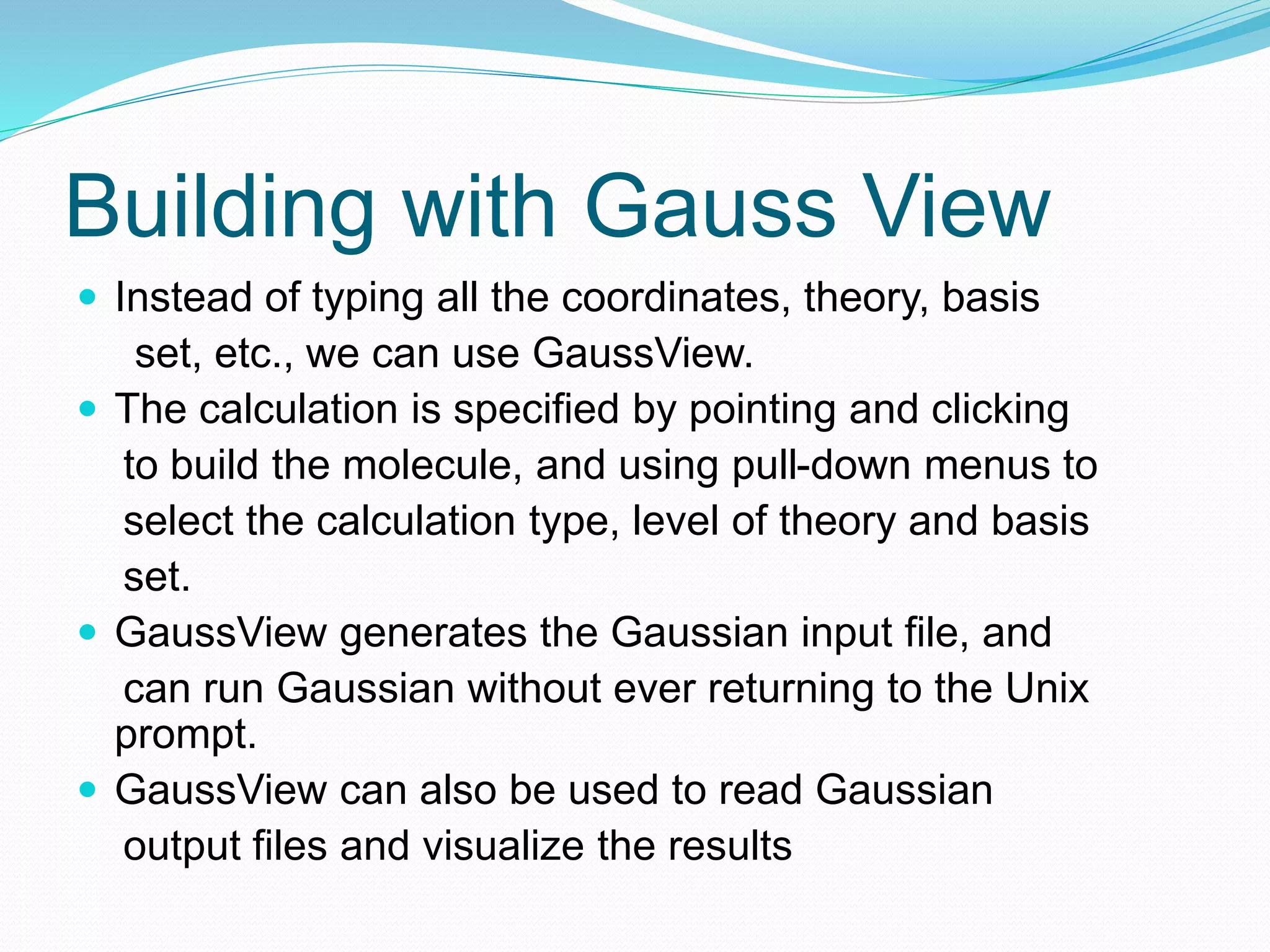 Gaussian | PPTX