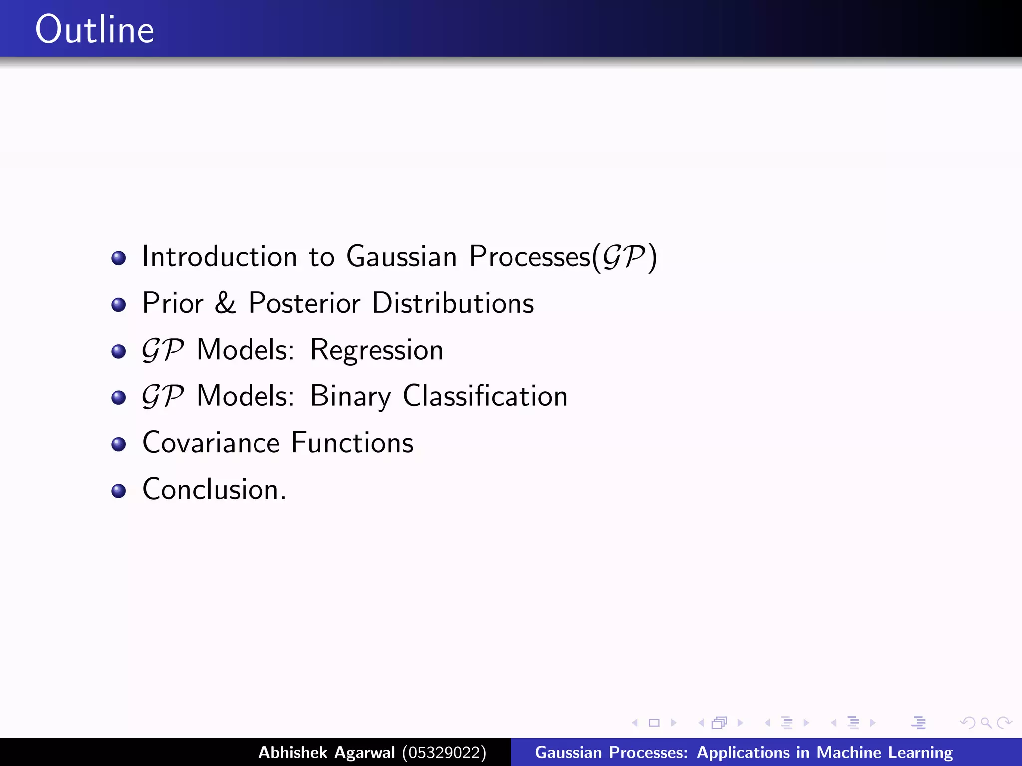Gaussian Processes: Applications in Machine Learning | PDF