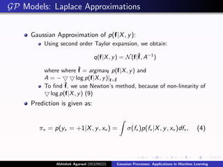 Gaussian Processes: Applications in Machine Learning | PDF