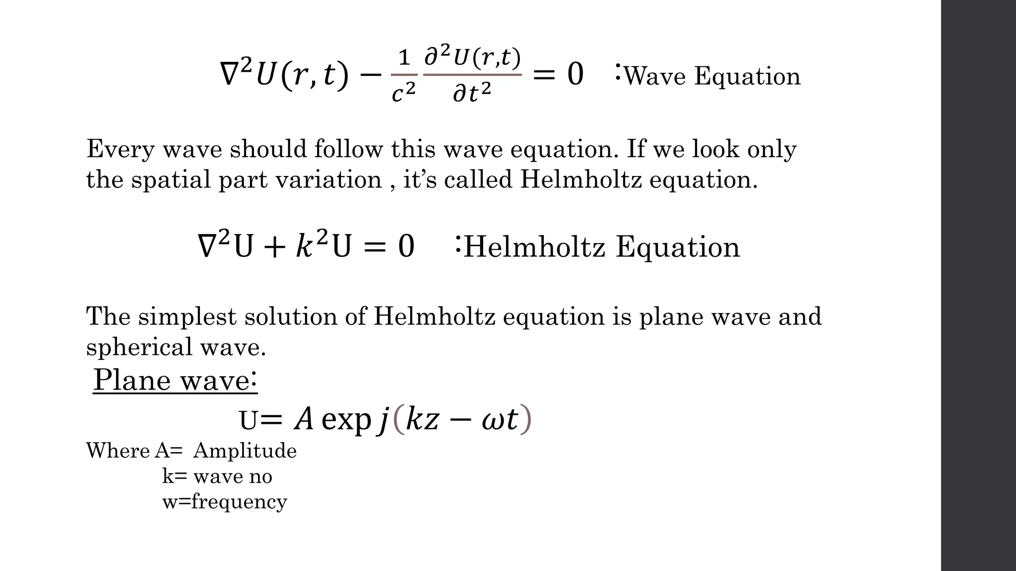 Gaussian_Beam_fresnel approximation and mathematical expression | PPTX