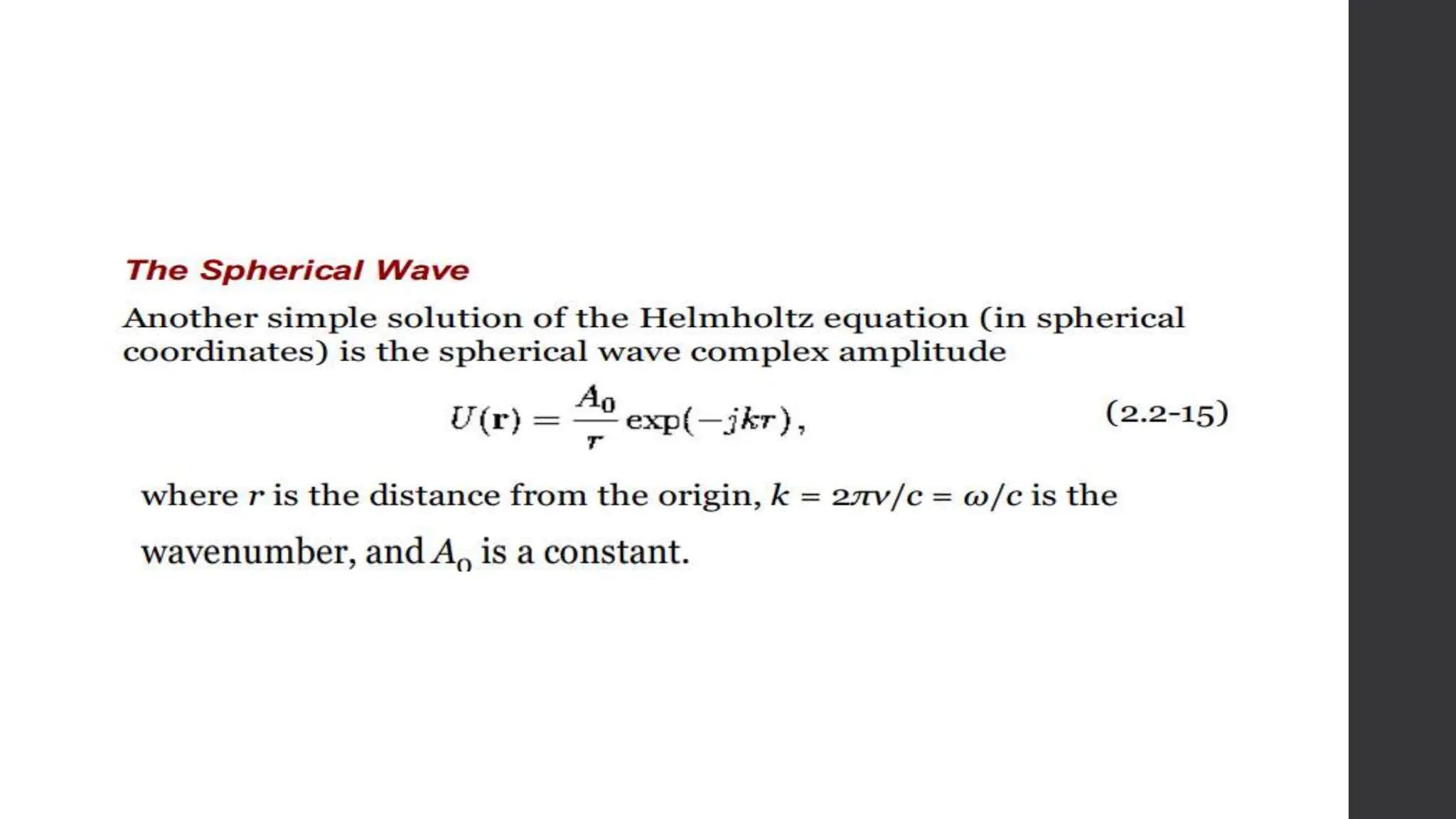 Gaussian_Beam_fresnel approximation and mathematical expression | PPTX