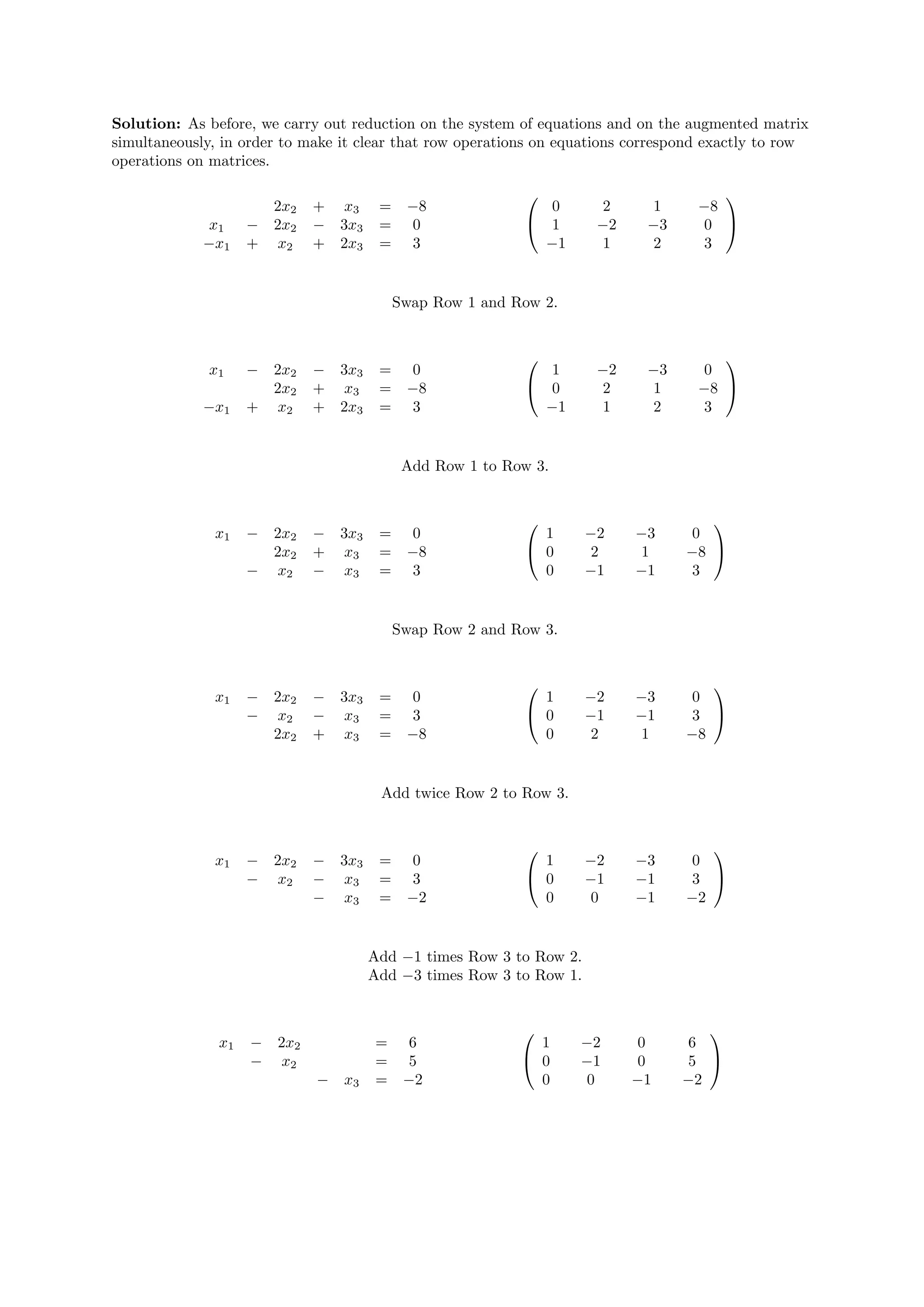 Gaussian elimination | PDF