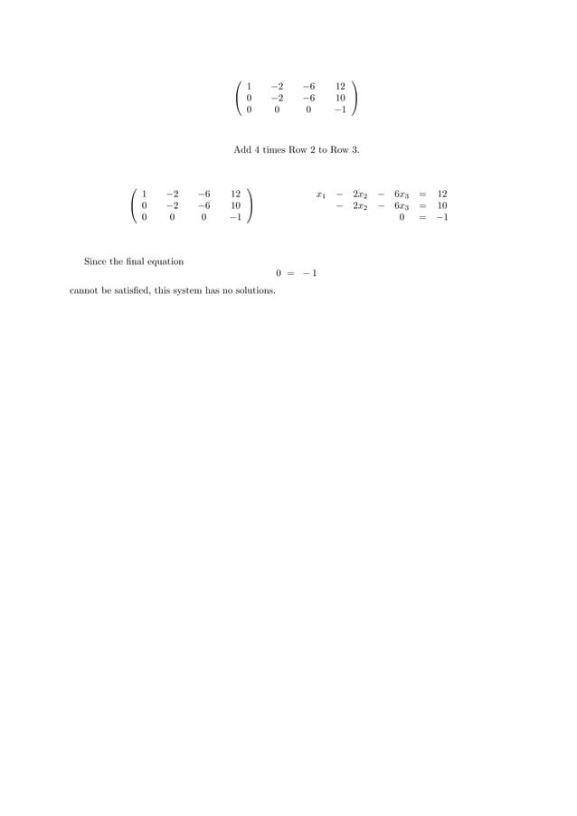 Gaussian elimination | PDF