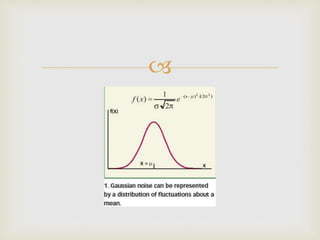Gaussian noise | PPTX