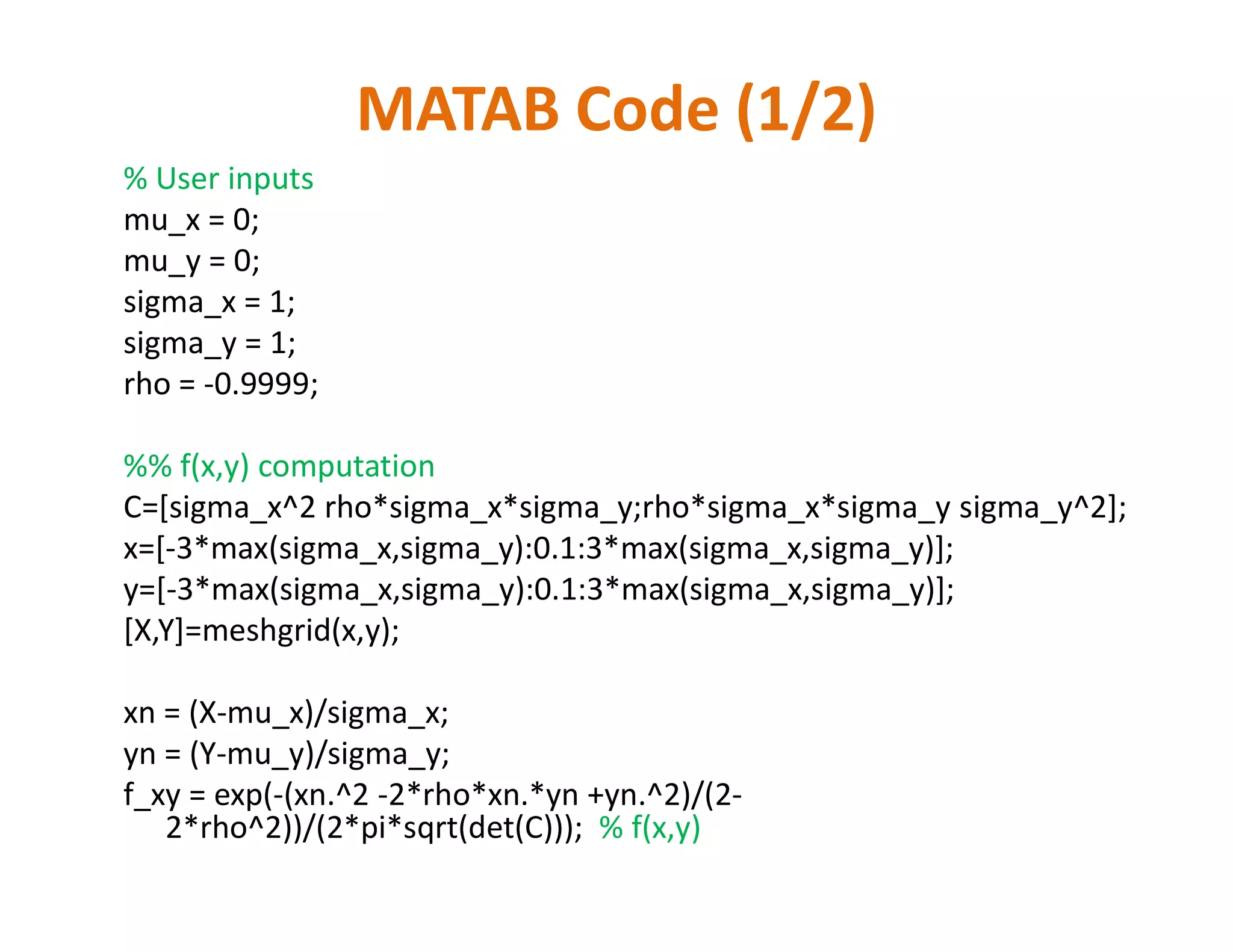 Properties of bivariate and conditional Gaussian PDFs | PDF | 3-D Graphics | Computer Software ...