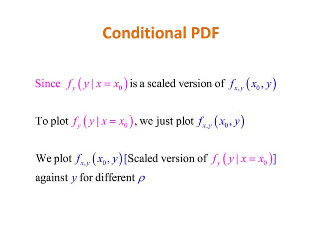 Properties of bivariate and conditional Gaussian PDFs | PDF | 3-D Graphics | Computer Software ...