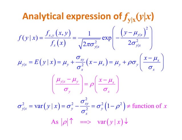 Properties of bivariate and conditional Gaussian PDFs | PDF | 3-D Graphics | Computer Software ...