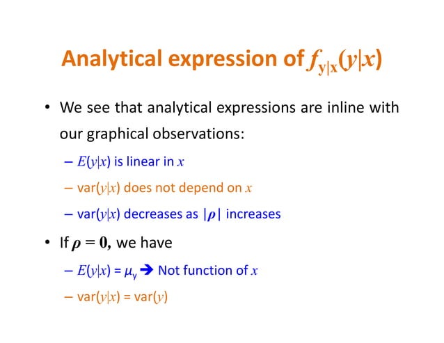 Properties of bivariate and conditional Gaussian PDFs | PDF | 3-D Graphics | Computer Software ...