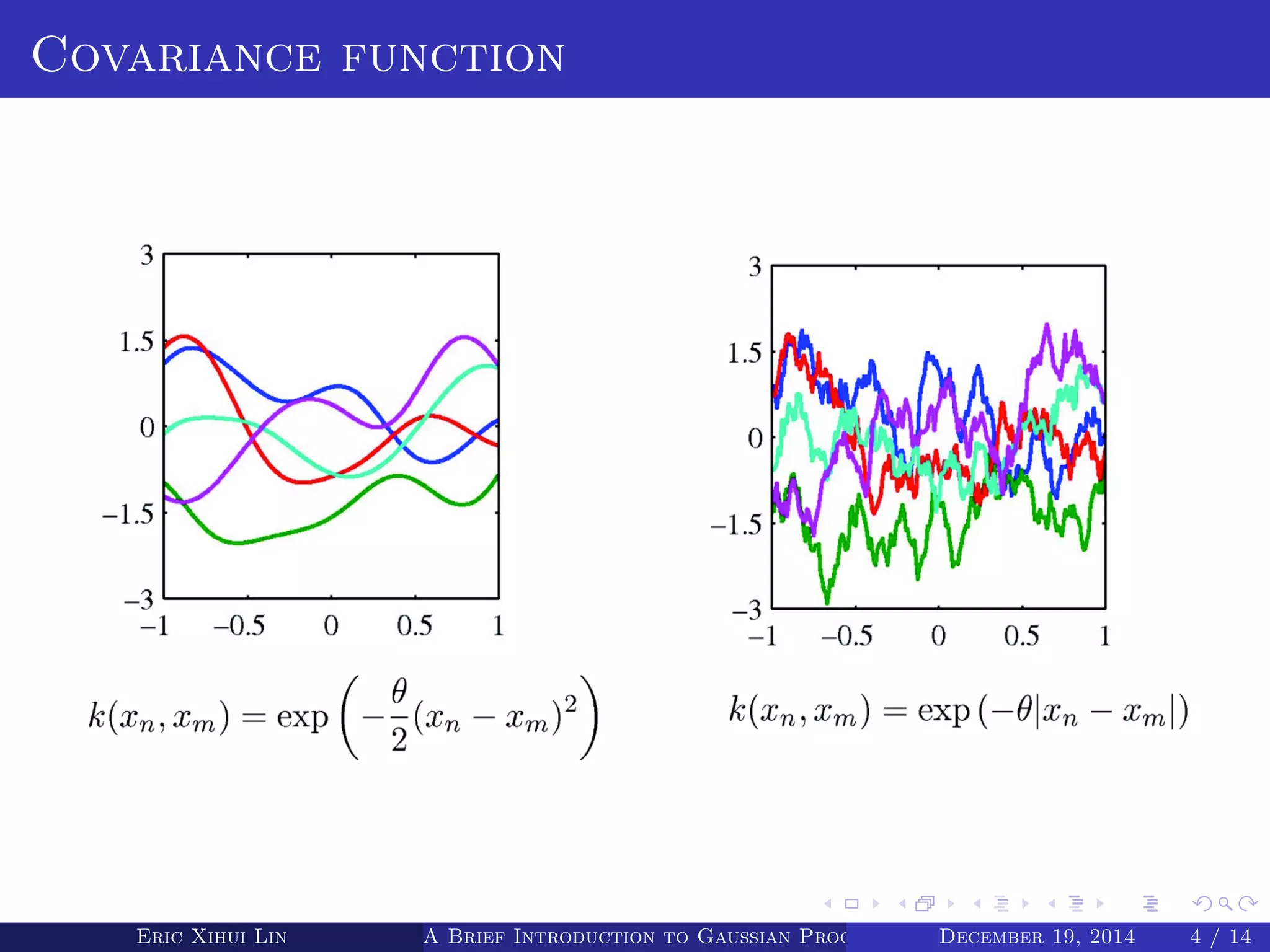 A brief introduction to Gaussian process | PDF