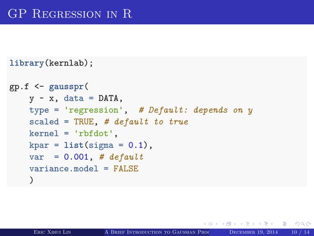 A brief introduction to Gaussian process | PDF | Physics | Science