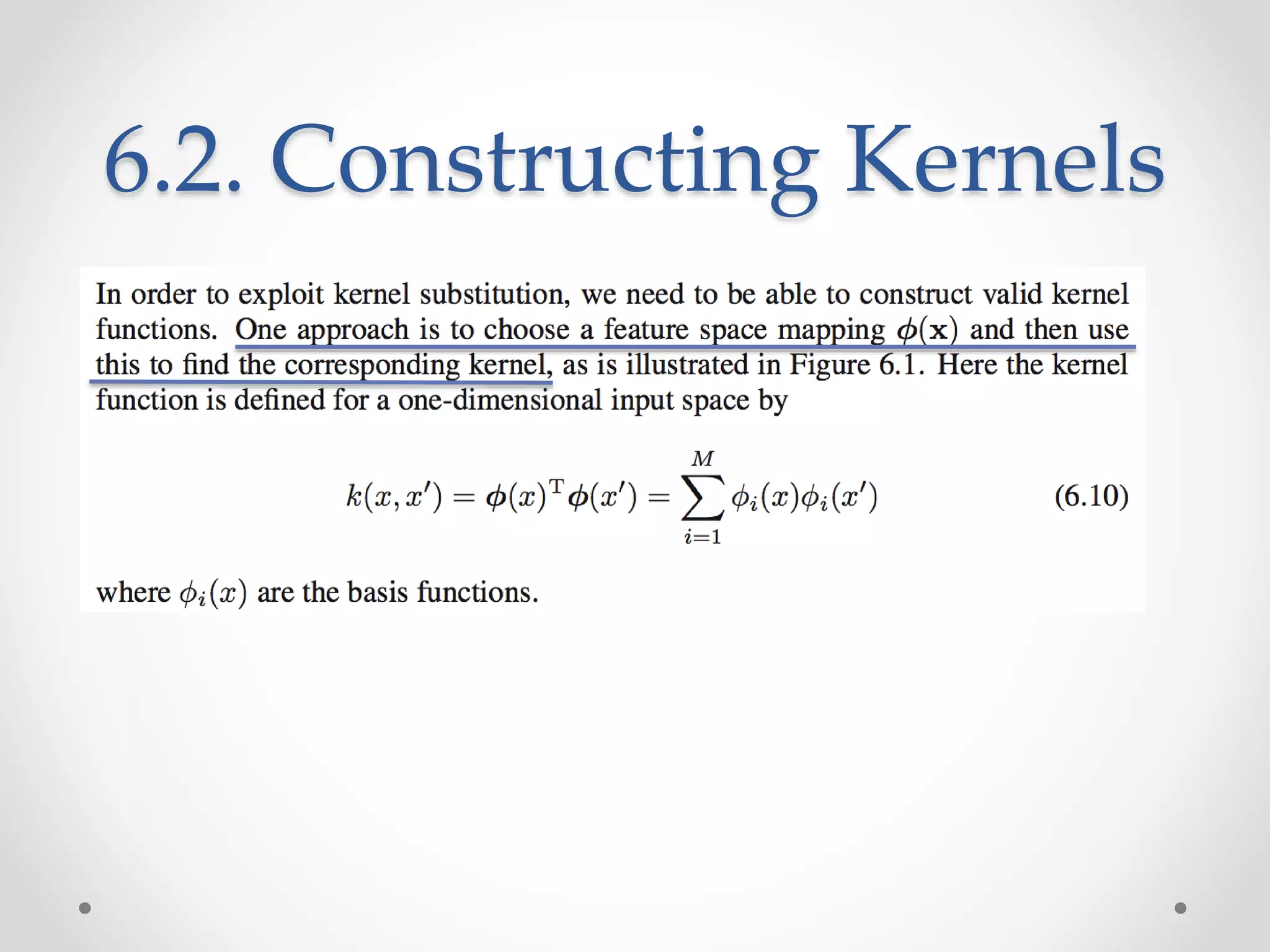 Kernel Method | PPT