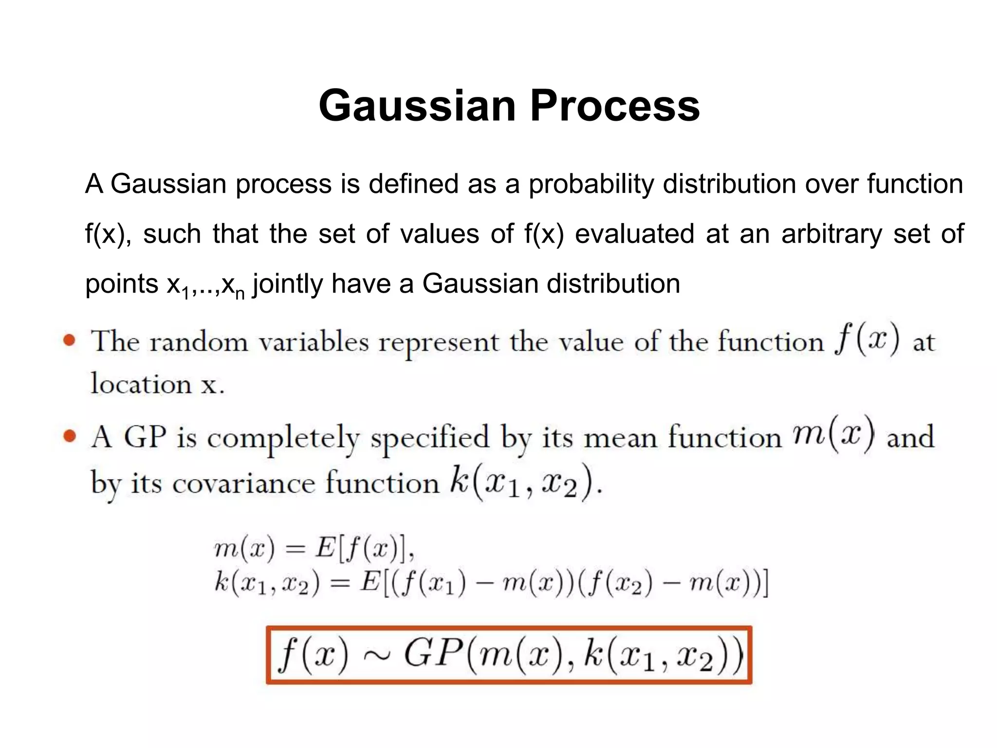 Gaussian processing | PPTX