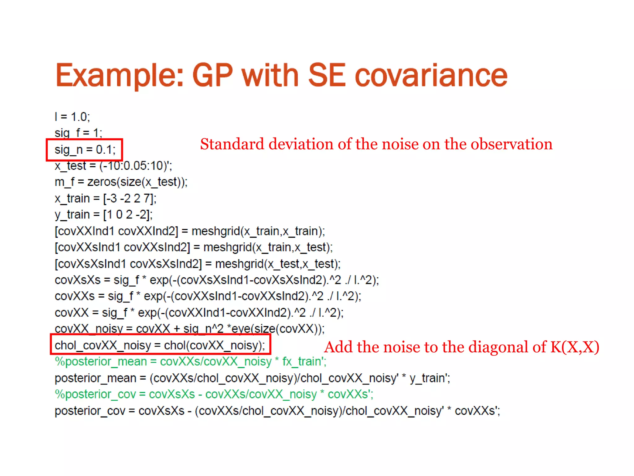 Gaussian Processing Pptx Physics Science