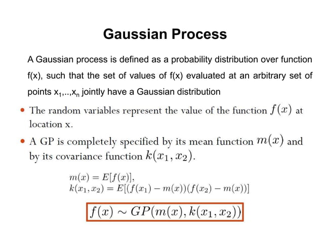 Gaussian processing | PPT