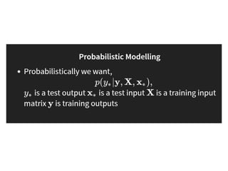Gaussian processing | PPTX