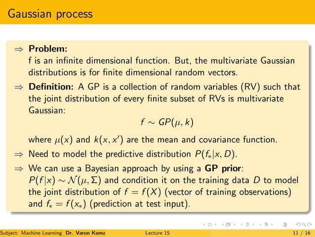 Gaussian process in machine learning | PDF | Physics | Science