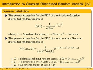 Gaussian process in machine learning | PDF