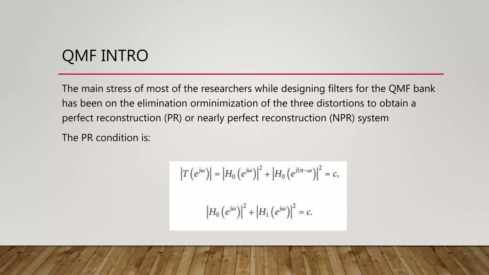 Gaussian Wavelet Mahesh Ppt