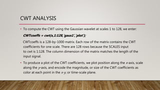 Gaussian wavelet mahesh | PPT