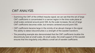 Gaussian wavelet mahesh | PPT