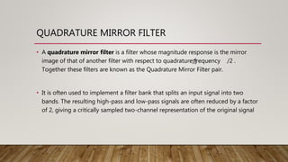 Gaussian wavelet mahesh | PPT