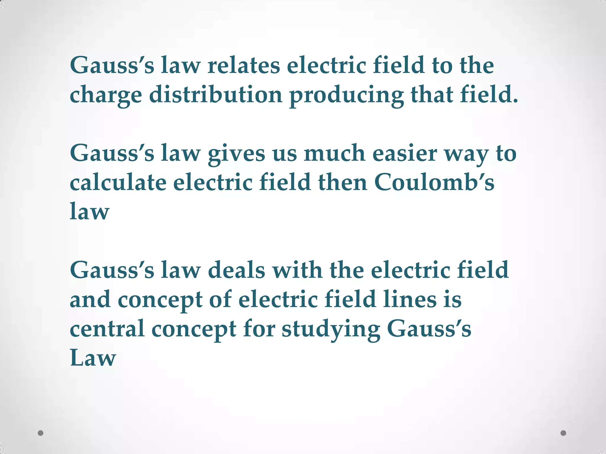 Gausslaw | PPT