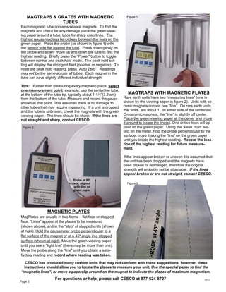 Gaussmeter | PDF