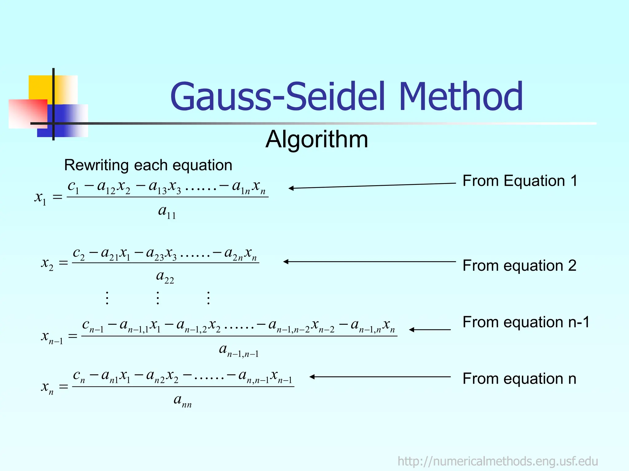 Gauss Seidal method.ppt